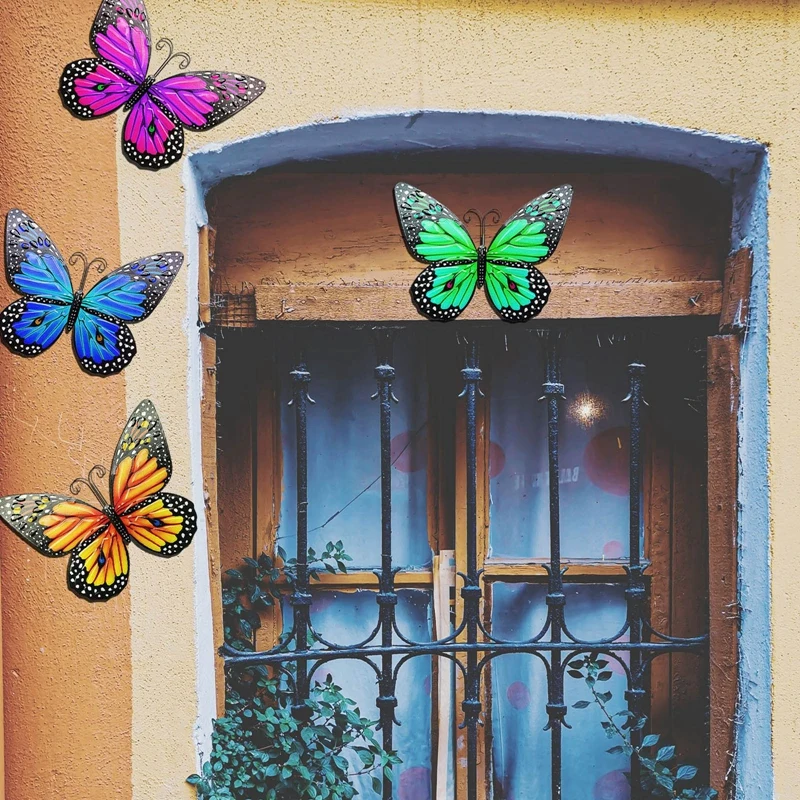 3D Metal Butterfly Wall Decoration Sculpture – OnInitiative.com