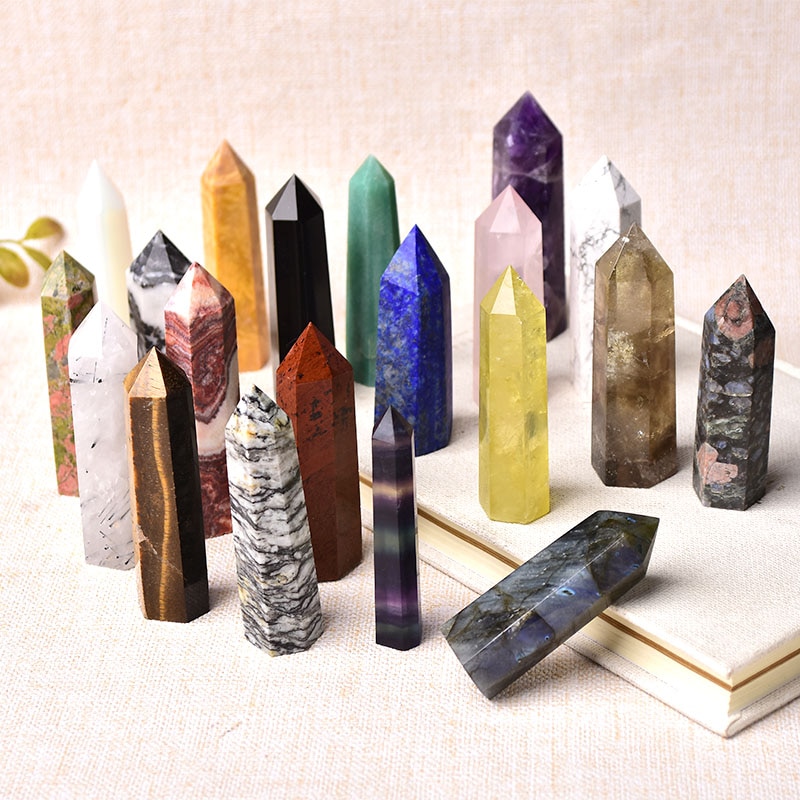 Natural Multicolor Home Decoration Rose Quartz Stones