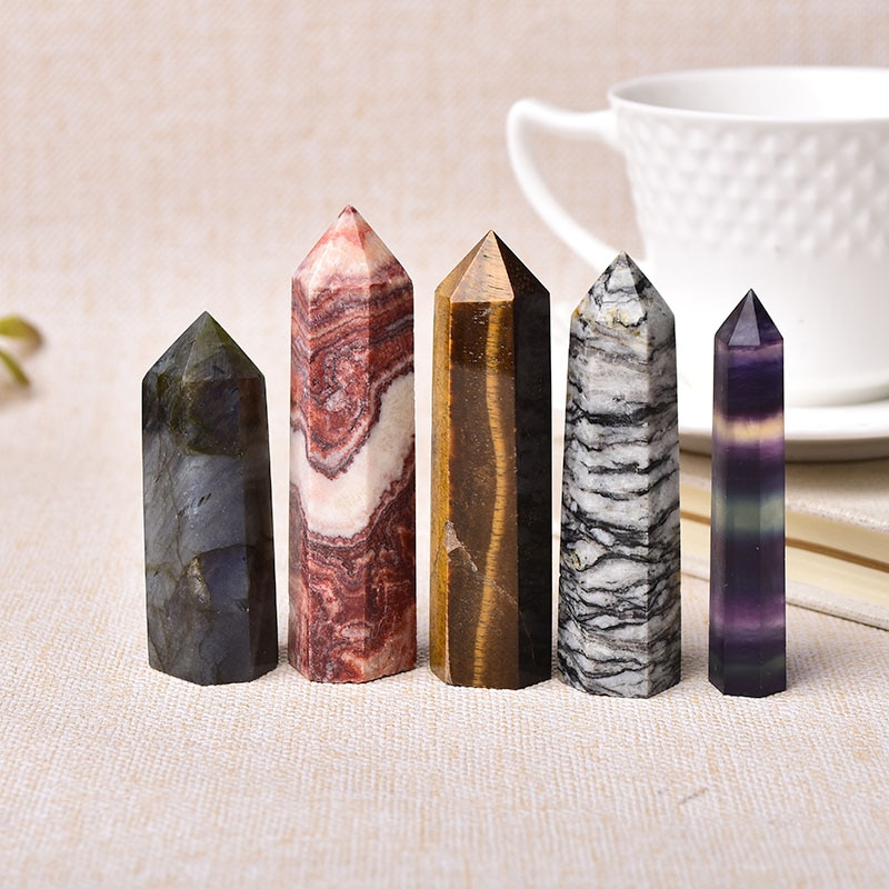 Natural Multicolor Home Decoration Rose Quartz Stones