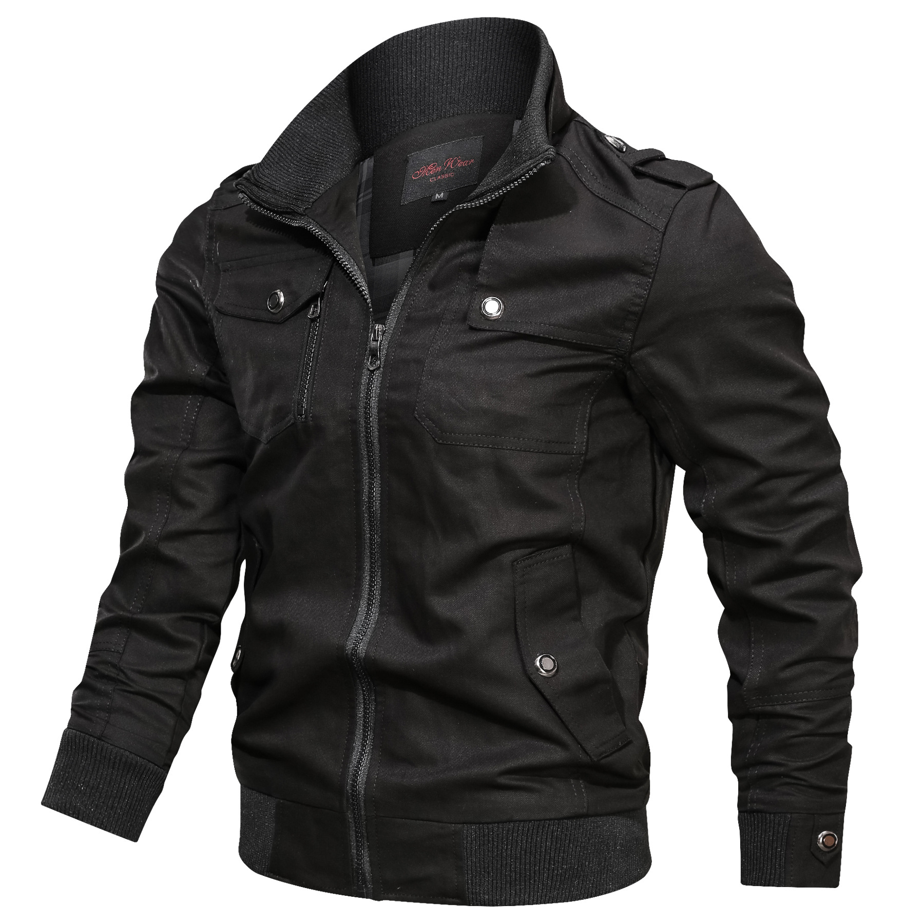 Tactic Military Slim Bomber Jacket