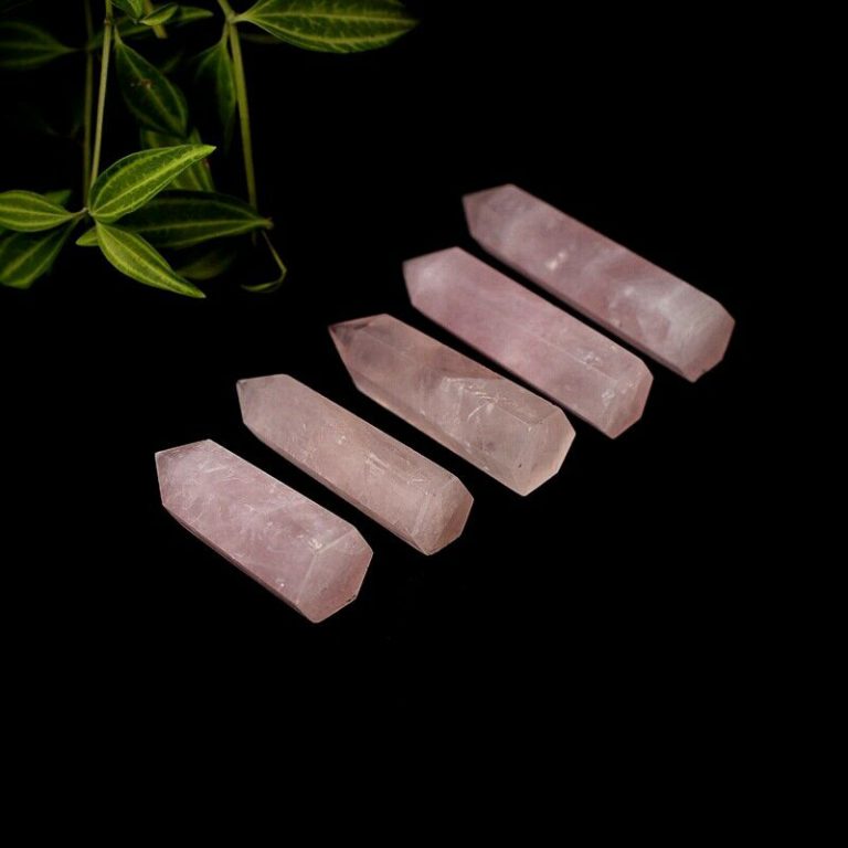 Natural Rock Rose Lavanda Quartz Stone