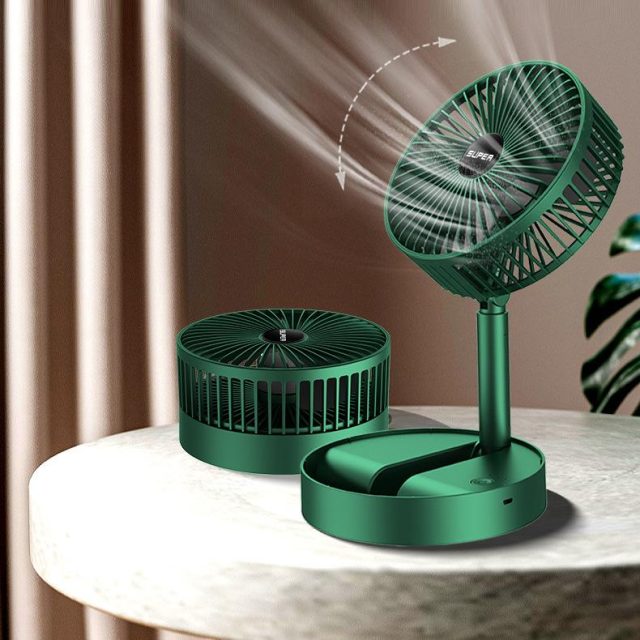 Portable Foldable USB Rechargeable Electric Fan
