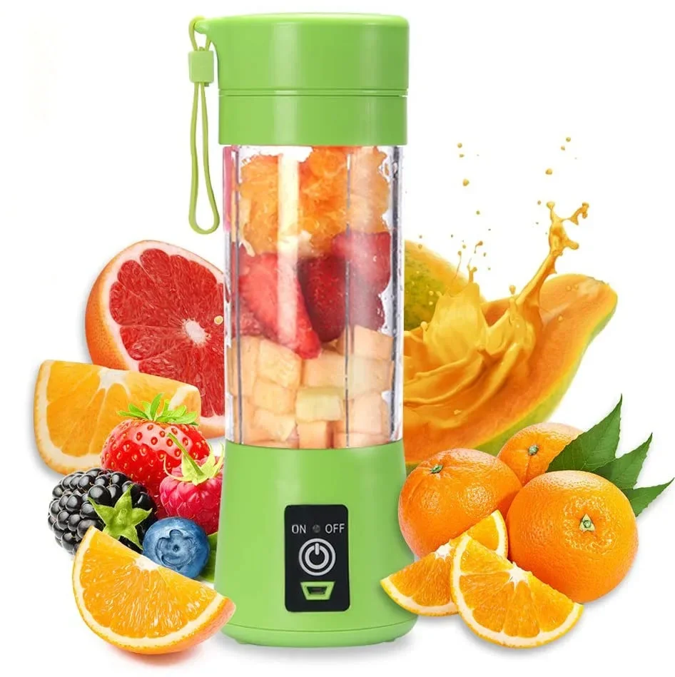13-Ounce USB-Rechargeable Fruit Blender