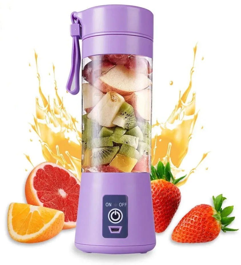 13-Ounce USB-Rechargeable Fruit Blender