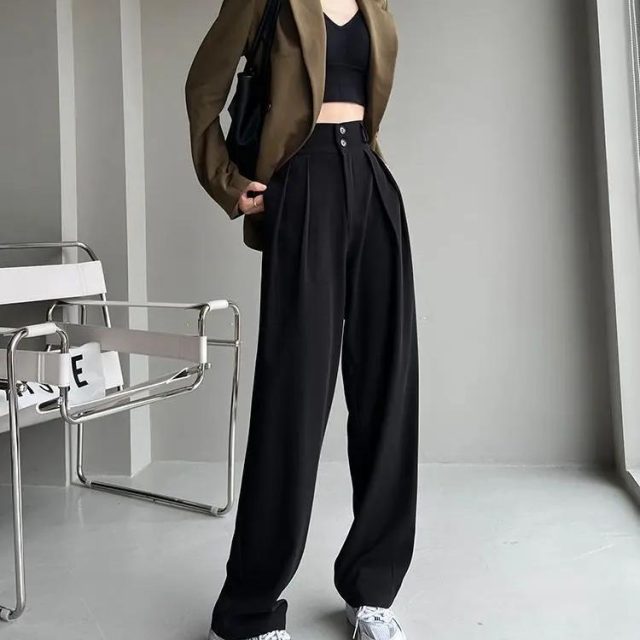 Women’s High Waist Casual Pants