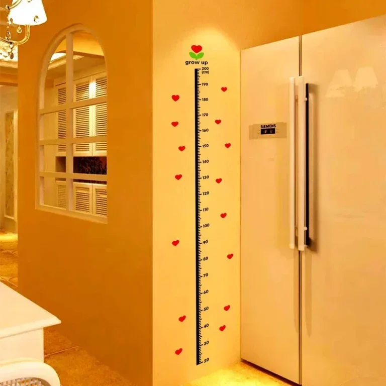 Height Measure Wall Stickers